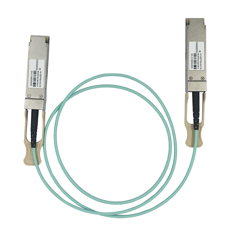 100G QSFP28 AOC - SFP光模块|QSFP光模块|AOC|DAC高速连接器|汉信通信