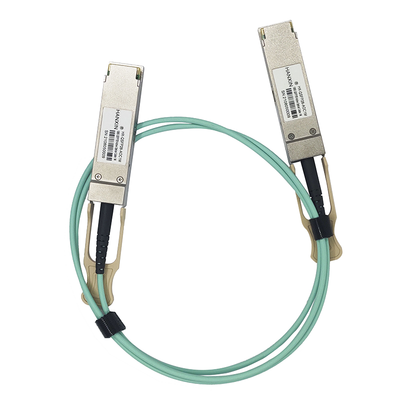 100G QSFP28 AOC - SFP光模块|QSFP光模块|AOC|DAC高速连接器|汉信通信